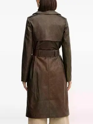 Guess Belted Double-breasted Coat