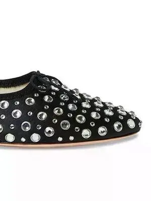 LOEFFLER RANDALL Landon Studded Ballet Flats - Black