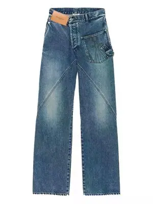Jw Anderson Faded Jeans For Women