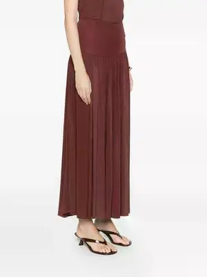 AYA MUSE Gathered Maxi Skirt