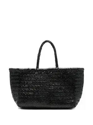 Dragon Diffusion Large Triple Jump Woven Tote Bag - Black