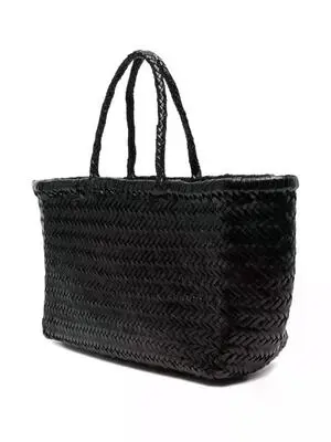 Dragon Diffusion Large Triple Jump Woven Tote Bag - Black