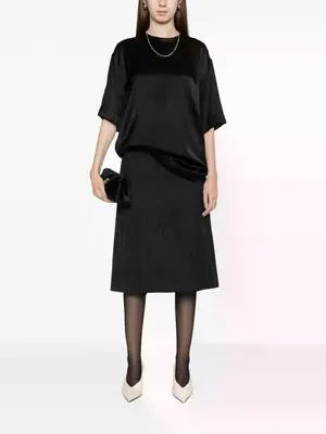 TOTEME Twill Suit Midi Skirt
