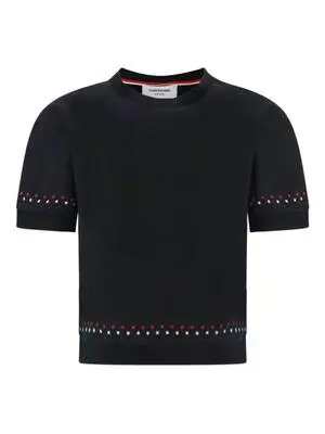 Thom Browne Ribbed T-shirts For Women