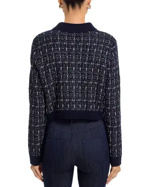 Cinq À Sept Ainara Cardigan - Navy/silver
