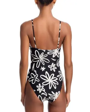 Solid & Striped The Malika Floral Print One-piece Swimsuit