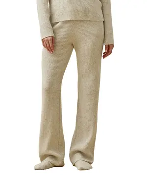 KIP Merino Cashmere Lounge Pajamas - Champagne
