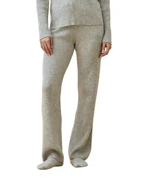 KIP Merino Cashmere Lounge Pajamas - Dove Grey