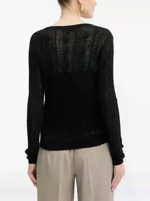 Guess V-neck Cable Knit Sweater