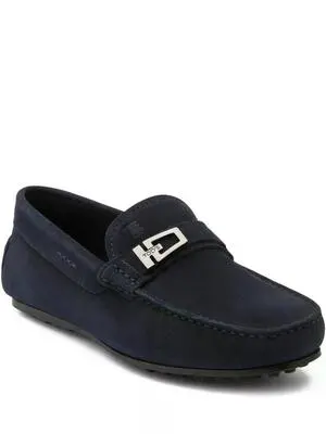 TOD'S Metal-detail Loafers - Blue