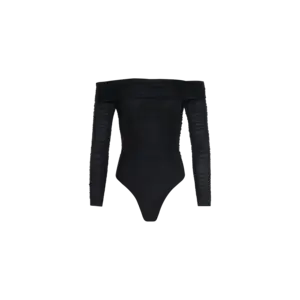 L'Agence Poppie Off-the-shoulder Bodysuit