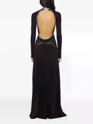 Rabanne Maxi Backless Dress