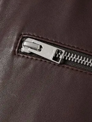 FRAME The Aviator Leather Jacket