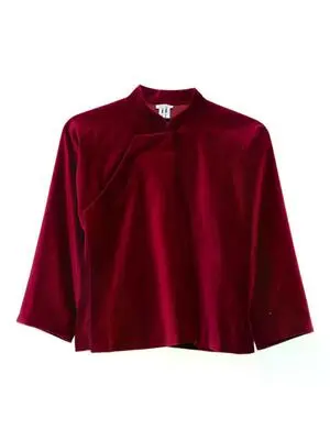 Comme Des Garçons Stand Collar Blouse