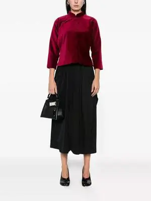 Comme Des Garçons Stand Collar Blouse
