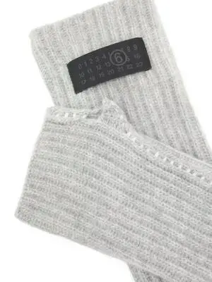 MAISON MARGIELA Logo-patch Gloves