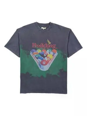 BLDG4 Billiard Graphic T-shirt - Grey