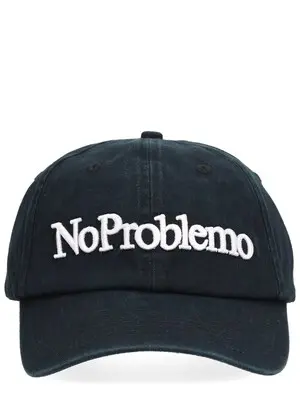 NO PROBLEMO Baseball Cap - Black