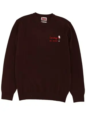 MC2 SAINT BARTH Sweater With Embroidery