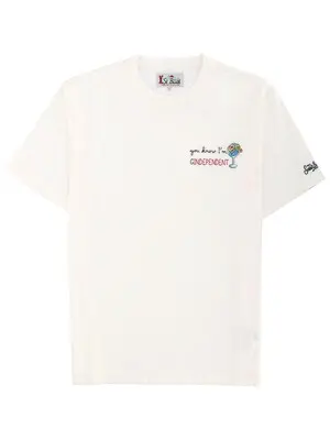 Mc2 Saint Barth Logo T-shirts For Men