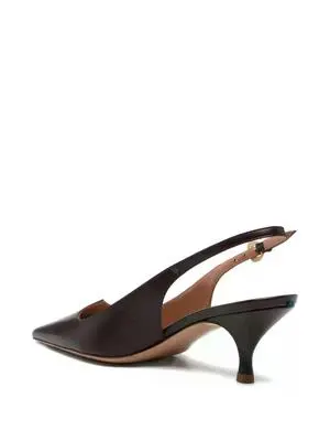 A.BOCCA 60mm Pointed Slingback Pumps