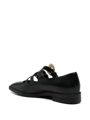 A.BOCCA Buckle Strap-detail Flat Pumps