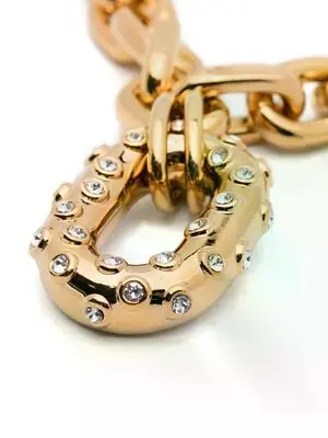 Rabanne Crystal-embellished Chain Necklace