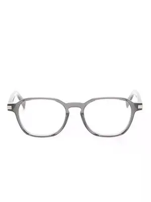 Zegna Round-frame Glasses - Grey