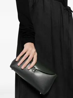 TOTEME Logo Detail Clutch - Blue
