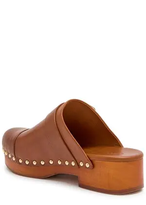 Chloé Jeannette 40 Leather Clogs
