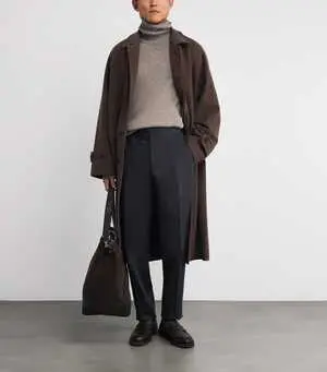 Isaia Wool-blend Casalnuovo Trousers