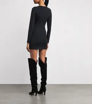 SKIMS Smooth Layers Crew-neck Mini Dress