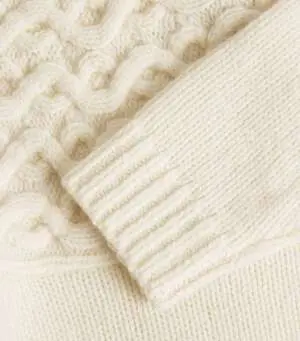 Theory Wool-cashmere Cable-knit Sweater