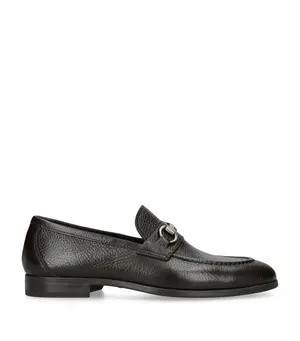 Magnanni Leather Horsebit Loafers