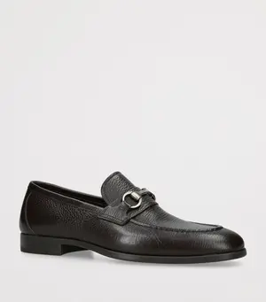 Magnanni Leather Horsebit Loafers