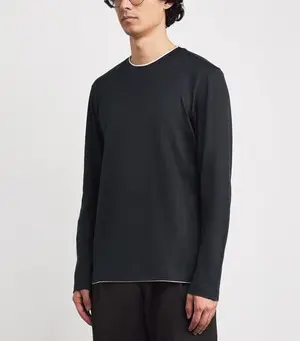 Eleventy Cotton Long-sleeve T-shirt