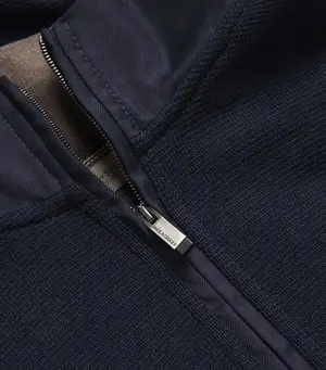 Paul & Shark Virgin Wool Quarter-zip Sweater