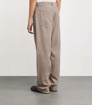 THE ROW Rossen Cotton Corduroy Trousers