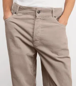 THE ROW Rossen Cotton Corduroy Trousers