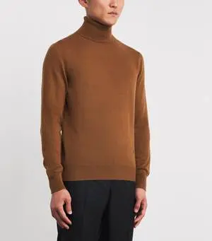 Isaia Cashmere Rollneck Sweater