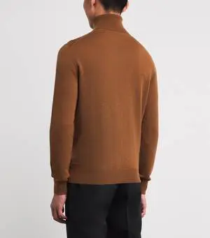 Isaia Cashmere Rollneck Sweater