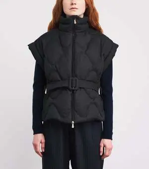 Eleventy Down Belted Gilet