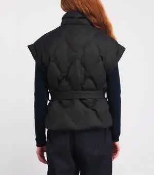 Eleventy Down Belted Gilet