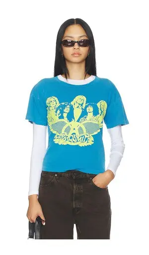 MadeWorn Aerosmith Crop Tee