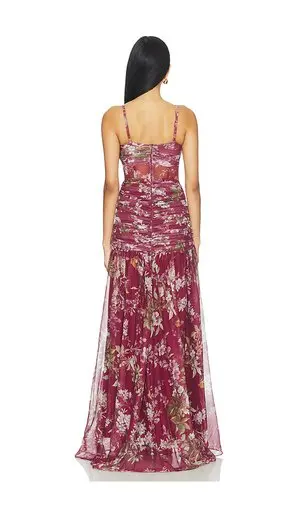 PatBO Delicata Beaded Gown