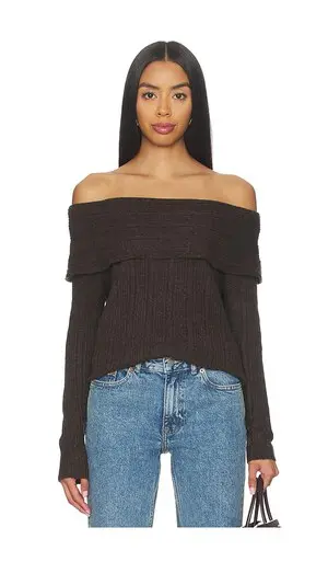 Heartloom Kat Off-shoulder Sweater