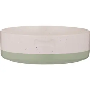 MASON CASH Speckle Dip Dog Bowl 7 Inch - Multicolored