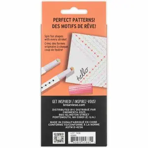 BREA REESE Vivid Roller Pattern Markers Set Of 6