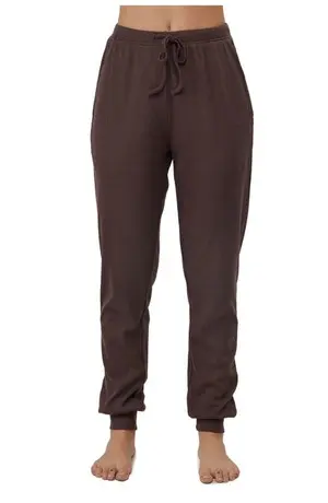 GOTTEX Sandy Days Loungewear Jogger Bottoms - Dark-brown