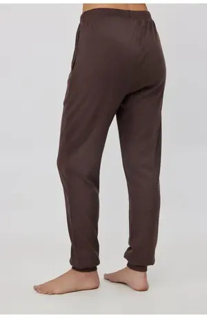 GOTTEX Sandy Days Loungewear Jogger Bottoms - Dark-brown